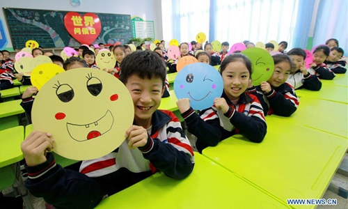 World Hello Day marked at primary school in Hebei - Global Times