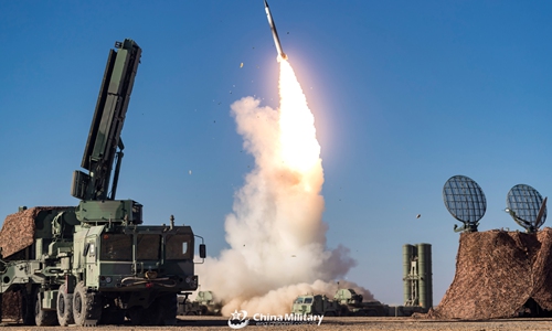 Surface-to-air missiles launched during training - Global Times