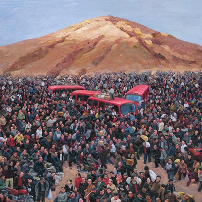 Chinese artist He Dan showcases latest creations at Beijing Minsheng ...