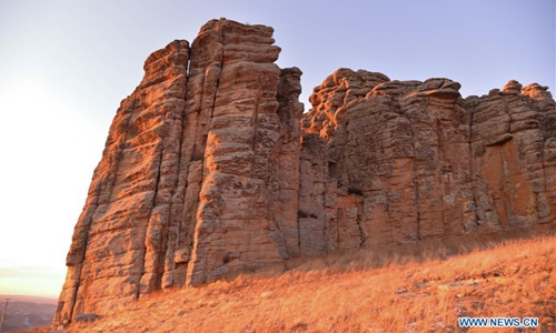 Scenery of Hexigten stone forest in China's Inner Mongolia - Global Times