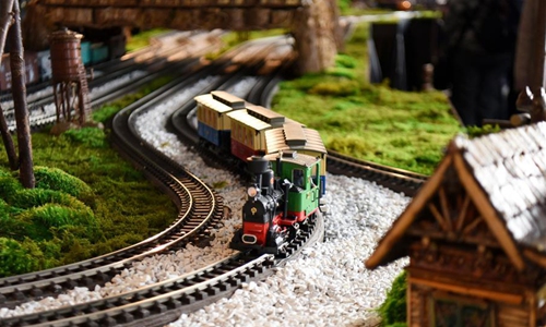 Holiday Train Show held in New York - Global Times