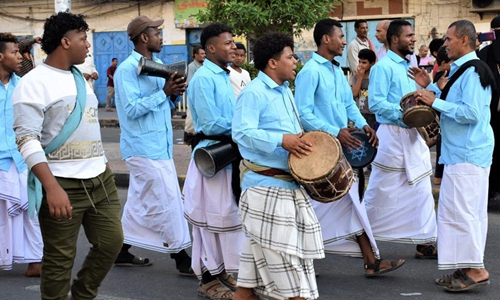 People in Yemen's Aden celebrate independence day - Global Times