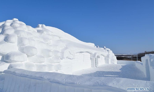 Snow scenery in Yakeshi City, N China's Inner Mongolia - Global Times