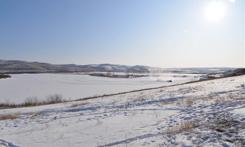 Snow scenery in Yakeshi City, N China's Inner Mongolia - Global Times