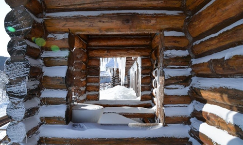 Snow scenery in Yakeshi City, N China's Inner Mongolia - Global Times