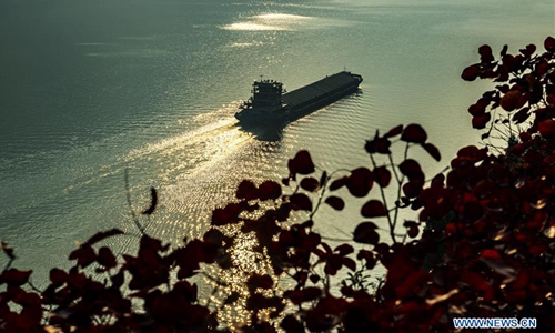 Scenery of Three Gorges section of Yangtze River - Global Times