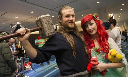 Highlights of 2019 Toronto Fan Expo Holiday Market - Global Times