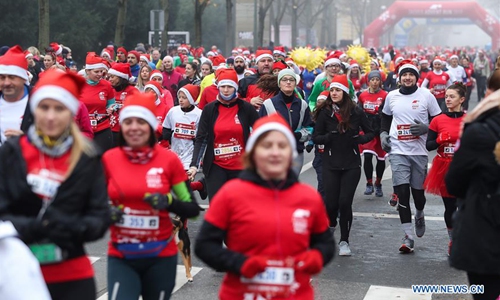Charity race Zagreb Advent Run kicks off - Global Times