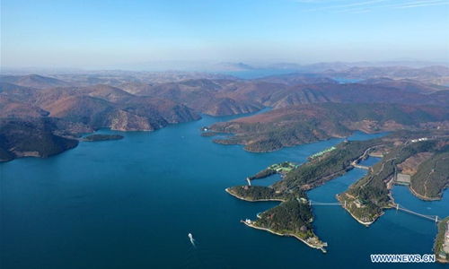 Scenery of Danjiangkou Reservoir region in Nanyang, central China's ...