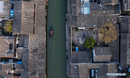Anchang ancient town in China's Zhejiang attracts lots of tourists ...