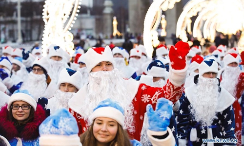 Ded Moroz festival celebrated in Moscow - Global Times