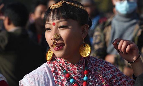 Udhauli festival celebrated in Kathmandu, Nepal - Global Times
