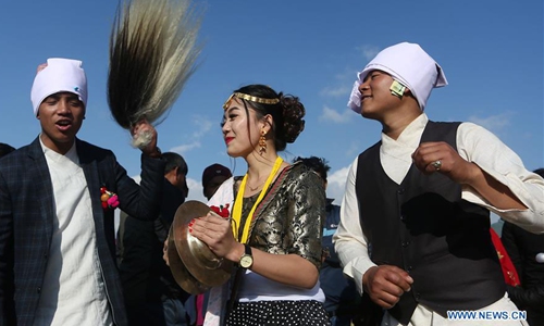 Udhauli festival celebrated in Kathmandu, Nepal - Global Times
