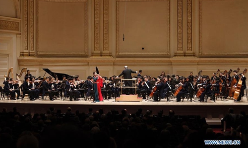 Symphony Orchestra of CCOM of Beijing performs in New York - Global Times