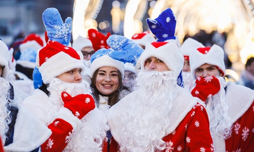 Ded Moroz festival celebrated in Moscow - Global Times