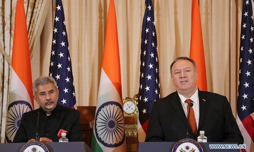 US, India sign defense cooperation agreements - Global Times
