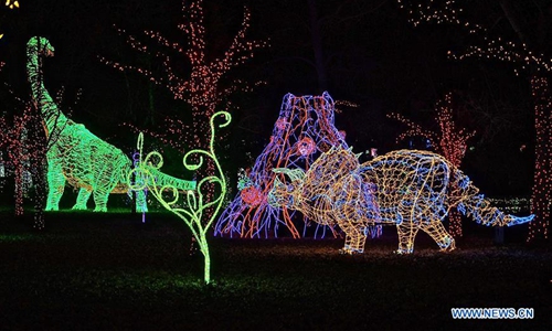 Highlights of River of Lights show in Albuquerque, New Mexico - Global ...