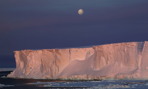 Antarctic expedition: icebergs in the Cosmonaut Sea - Global Times