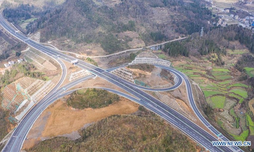 Two expressways in southwest China's Guizhou open to traffic - Global Times