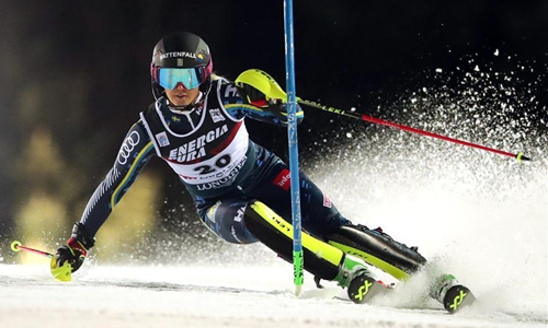 FIS Ski World Cup Women's Slalom race held in Zagreb, Croatia - Global ...