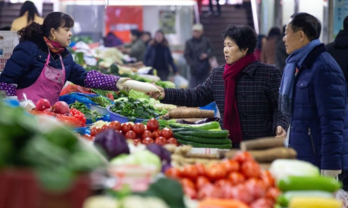 China's CPI rises 2.9 last year - Global Times