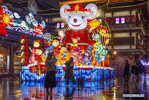 Yuyuan Spring Lantern Festival kicks off in Shanghai - Global Times