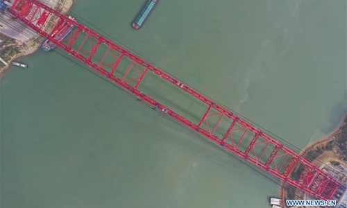 Main arch ribs of Third Pingnan Bridge closes in China's Guangxi ...