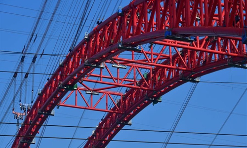 Main arch ribs of Third Pingnan Bridge closes in China's Guangxi ...