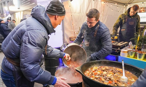 Highlights of Riga Street Food Festival in Latvia - Global Times