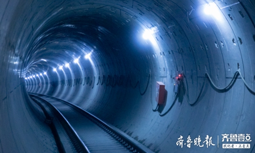 Construction of China's longest undersea subway tunnel completed ...