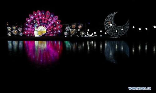 Lightopia Festival held in London, Britain - Global Times