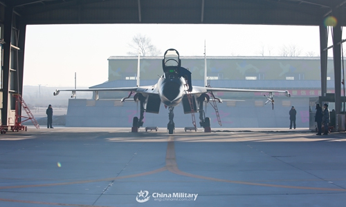 J-11 fighter jets in combat readiness - Global Times