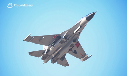 J-11 fighter jets in combat readiness - Global Times