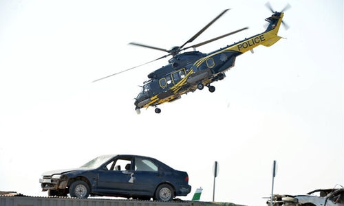 Kuwait Fire Service Directorate holds emergency drill - Global Times