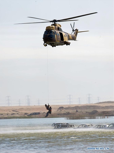 Kuwait Fire Service Directorate holds emergency drill - Global Times