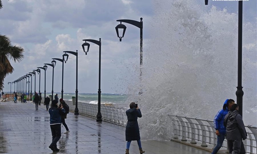 Snowstorm hits Lebanon - Global Times
