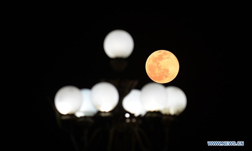 Full moon seen in Pakistan - Global Times