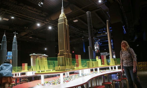 Lego-themed Towers of Tomorrow exhibition held in Vancouver - Global Times