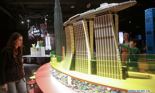 Lego-themed Towers of Tomorrow exhibition held in Vancouver - Global Times
