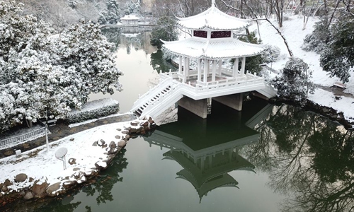 Winter snow in Hefei - Global Times