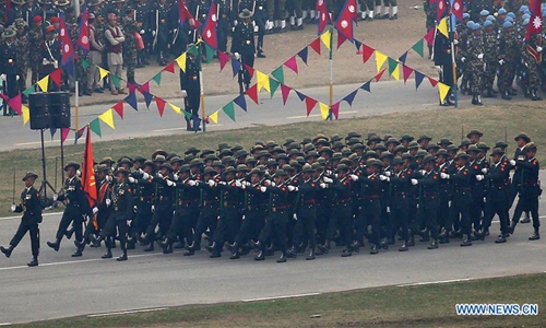 Army Day celebration held in Kathmandu, Nepal - Global Times