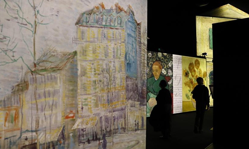 Meet Vincent van Gogh Experience held in London - Global Times
