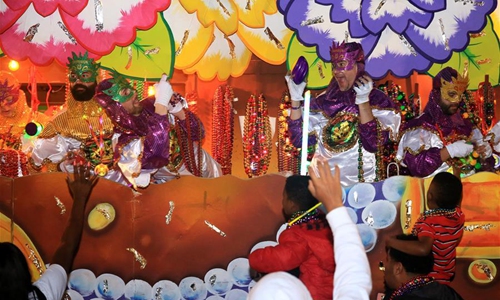 Krewe of Orpheus parade held in Louisiana, US - Global Times