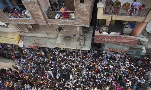 Death toll in Indian capital communal violence rises to 42 - Global Times