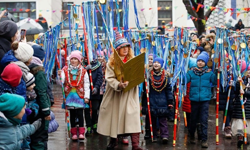 Maslenitsa celebration held in Moscow to mark beginning of spring ...