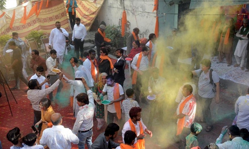 Hindu festival of Holi celebrated in Pakistan - Global Times