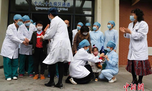 All recovered child patients of COVID-19 infection in Shanghai ...