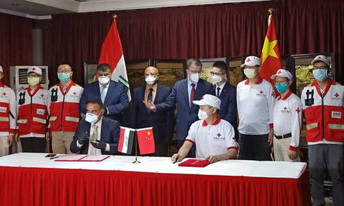 Chinese expert team delivers medical aid to Iraq to fight COVID-19 ...