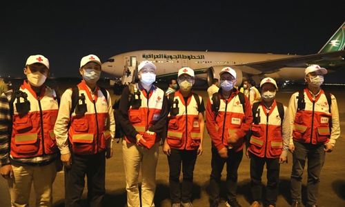 Chinese expert team delivers medical aid to Iraq to fight COVID-19 ...