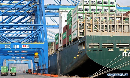Dalian port sees increasing container throughput in past two weeks ...